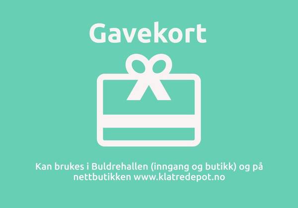 Gavekort | Rask levering | Lager i Ålesund